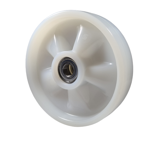 D200x50mm White Nylon Steer Wheel W50mm hub | Pallet Truck Wheels | BCF ...