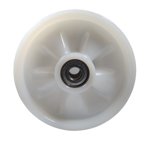 D200x50mm White Nylon Steer Wheel W50mm hub | Pallet Truck Wheels | BCF ...